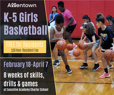 City of Allentown Parks & Recreation: K-5 Girls Biddy Basketball ...